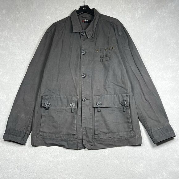 Diesel | Jackets & Coats | Diesel Military Field Utility Jacket Canvas ...